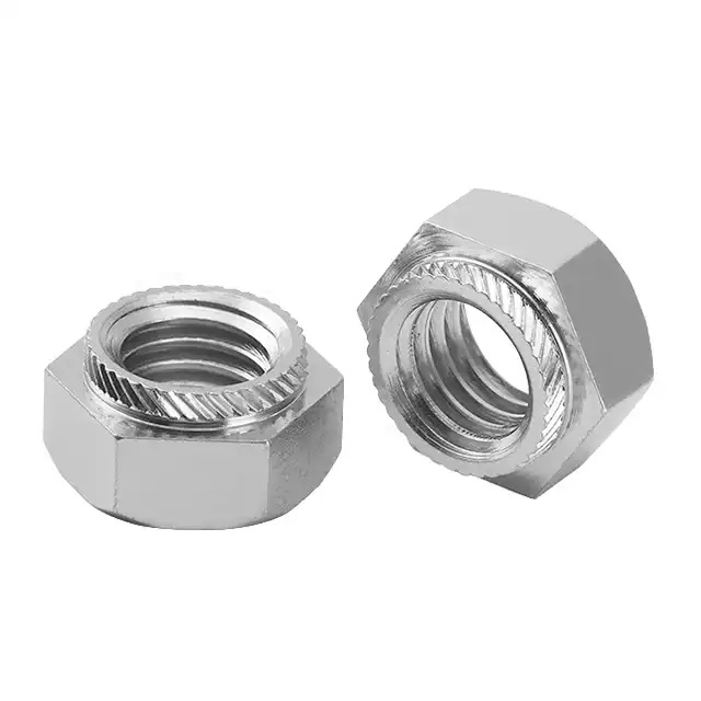 Hex Insert Lock Nut Flare In Rivet Nut Press Fit Nut Self Clinching ...