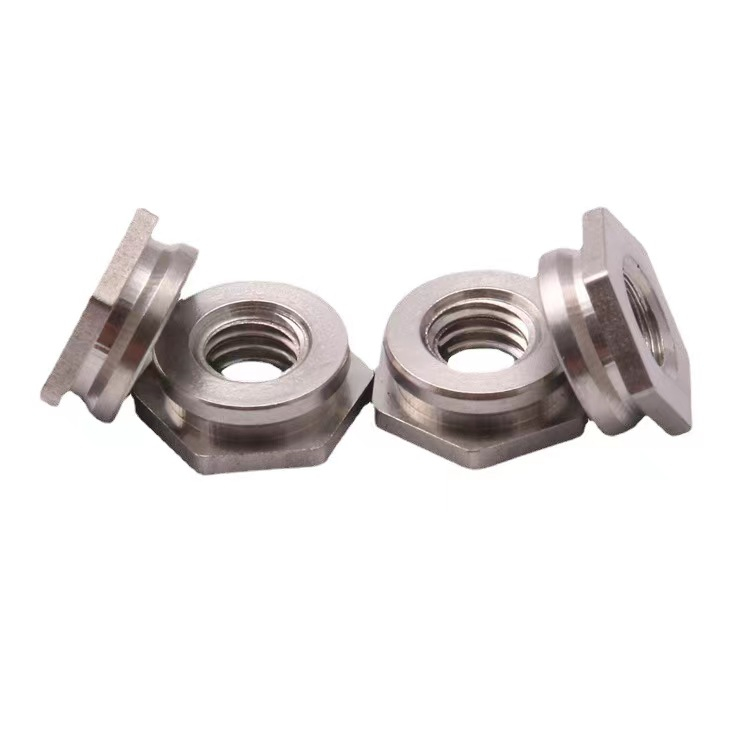 M3 Passivated Plain Polished 316 Stainless Steel HEX Flush Flare in ...