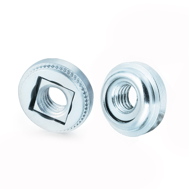 M3 M5 Manufactory Direct Customized Metal Fasteners Self Clinching Locking Thin Threaded Round ...