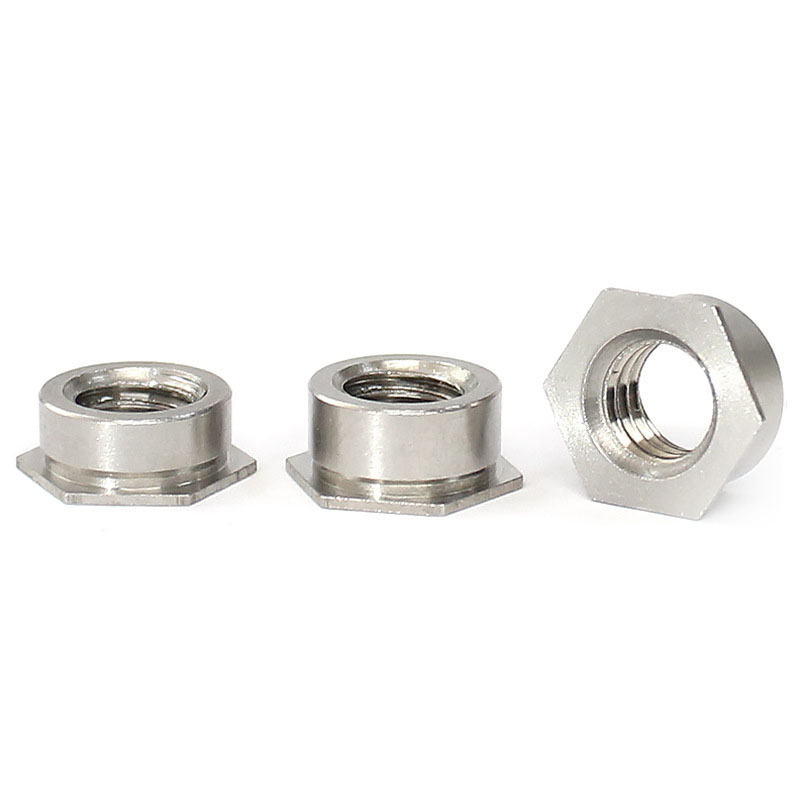 M3 Passivated Plain Polished 316 Stainless Steel HEX Flush Flare in ...