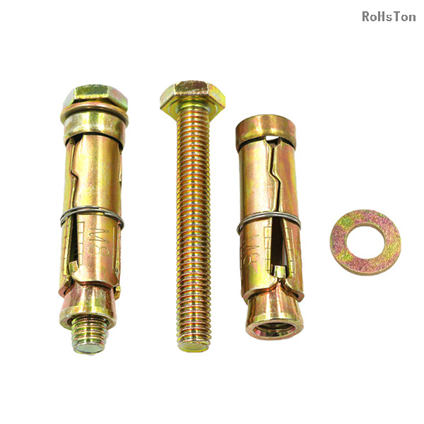 Heavy Duty Concrete Expansion Anchor Three-piece Shield Anchor Yellow ...