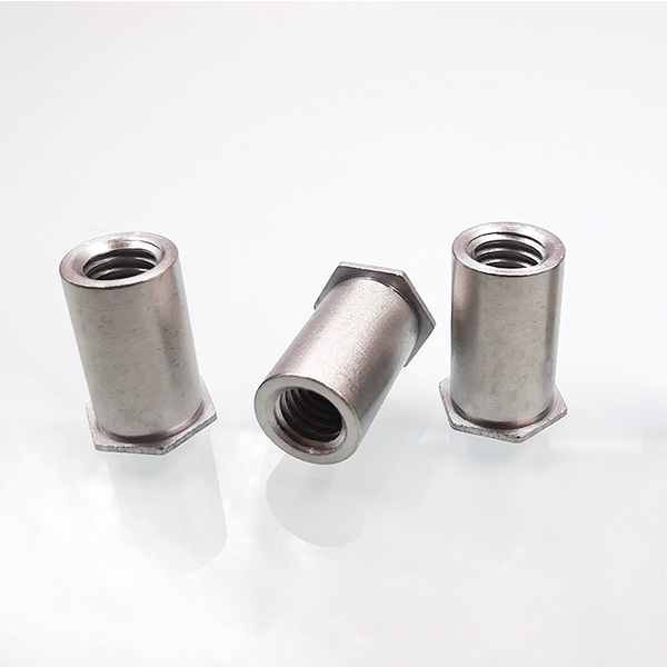 Inch Metric BSO4 Stainless Iron Blind Hex Flat Head Threaded Self ...